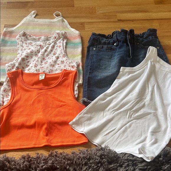 mixed | Shirts & Tops | 7 Piece Girls Summer Clothing Bundle 12 | Poshmark